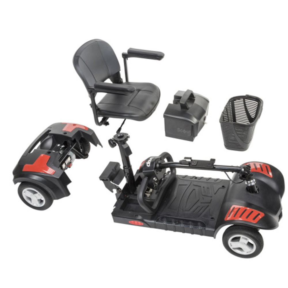 Scott 4-Wheel Scooter – 300 lbs Capacity