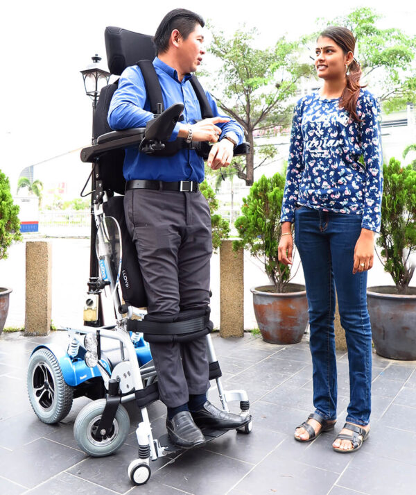 Phoenix Power Standing Wheelchair – Affordable, 5-Speed Mobility