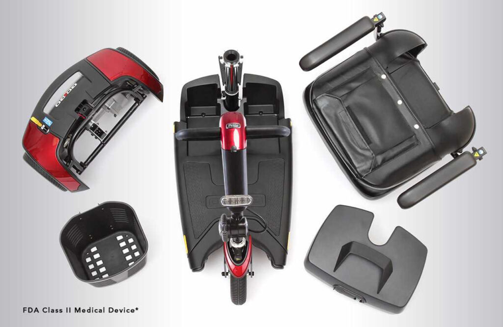 Go Go Elite Traveller 3-Wheel – Compact Mobility Scooter