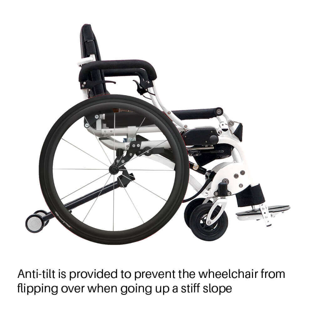 Leo Standing Wheelchair – Lightweight, 59 lbs, Health Benefits