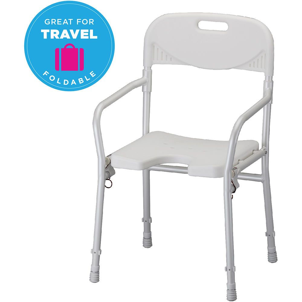 Nova Foldable Shower Chair – Space-Saving Bath Safety Solution