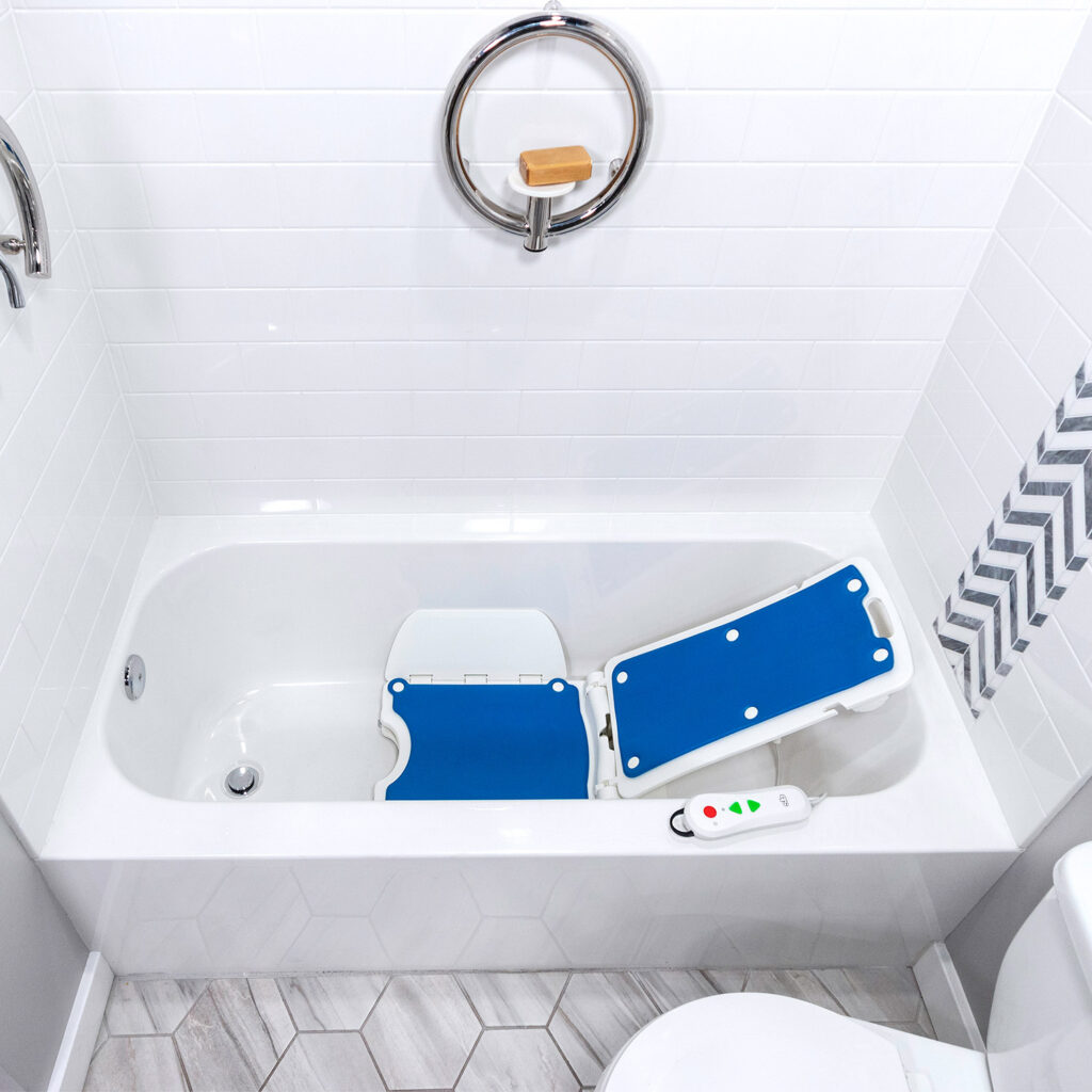 ShowerBuddy BathLyft – Motorized Bath Lift for Safe Bathing
