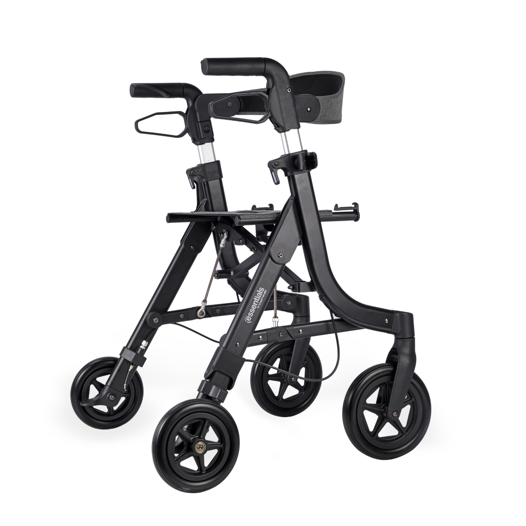 Essentials Rollator – Lightweight, Foldable Travel Rollator