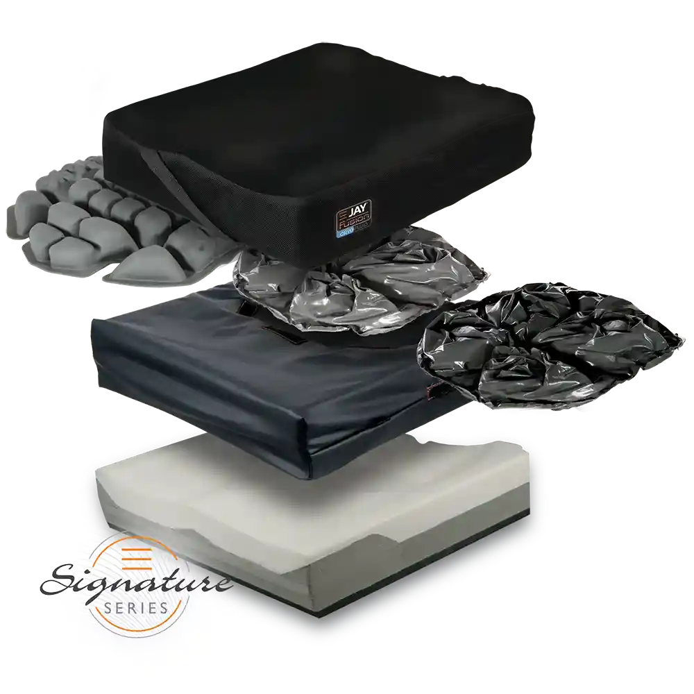 JAY Fusion Cushion – Adjustable Wheelchair Cushion for Skin Protection