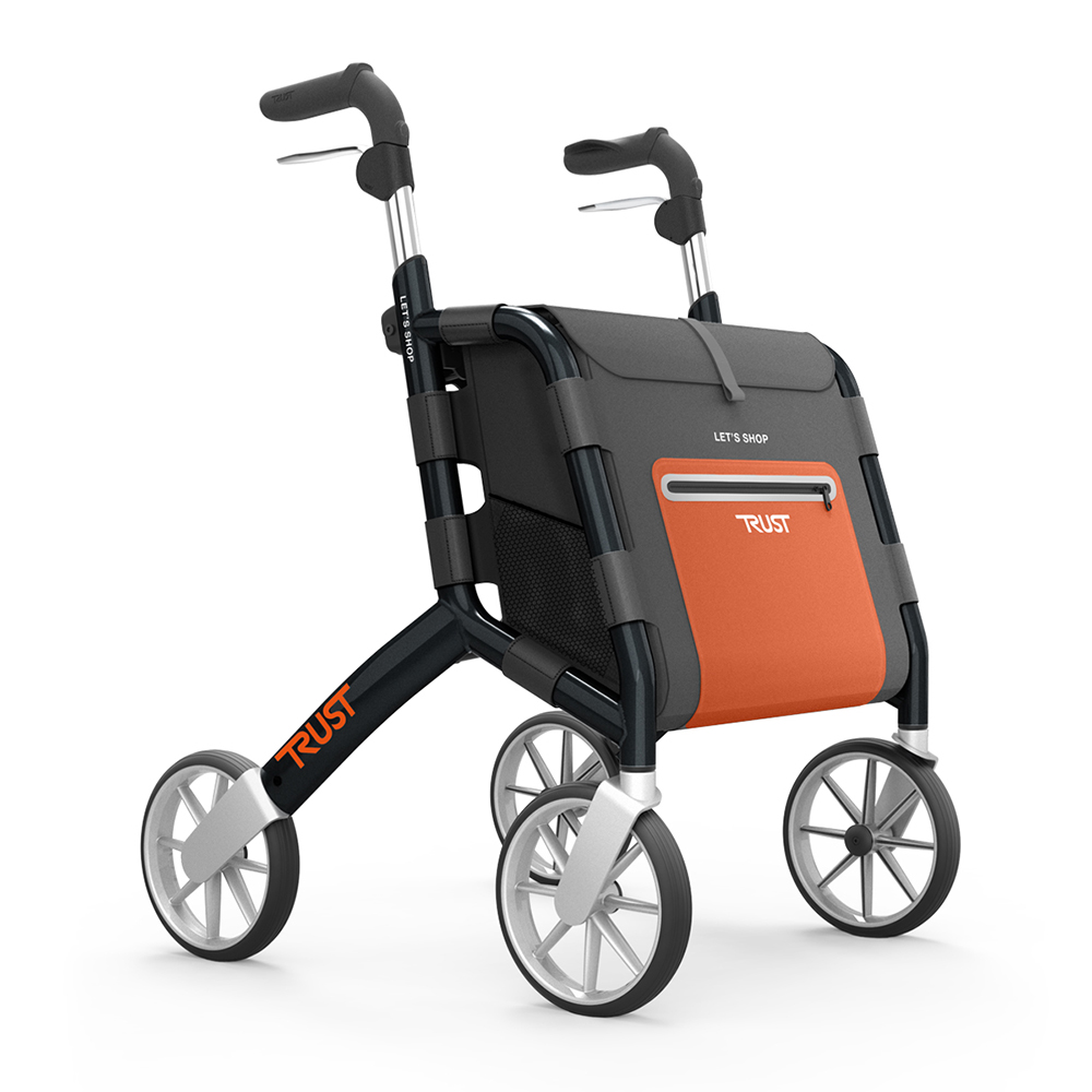 Let’s Shop Rollator – Rollator with Built-In Shopping Bag