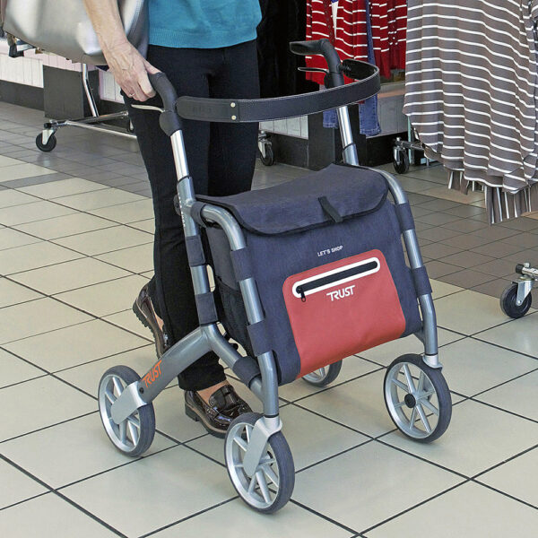 Let’s Shop Rollator – Rollator with Built-In Shopping Bag