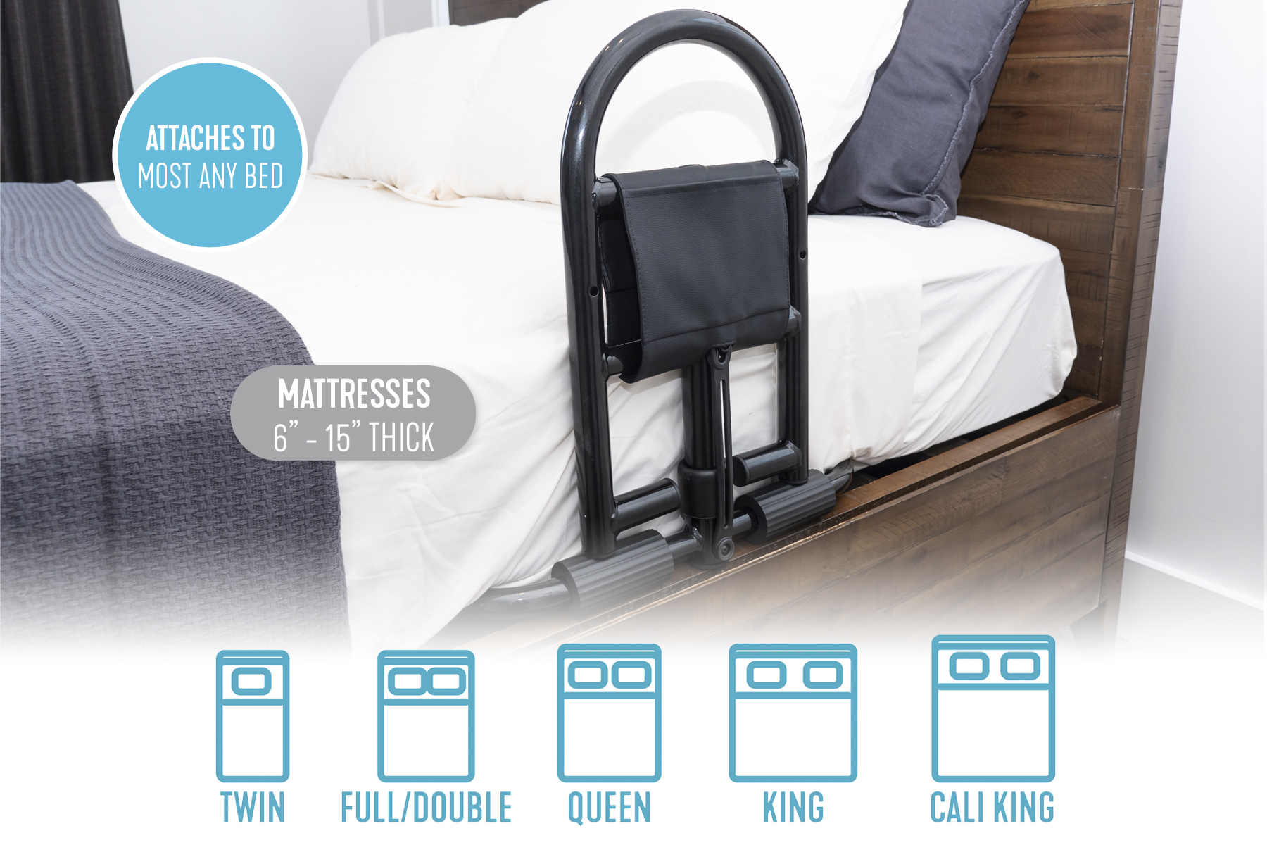 Stander Prime Safety Bed Handle – Compact, Durable Bed Support