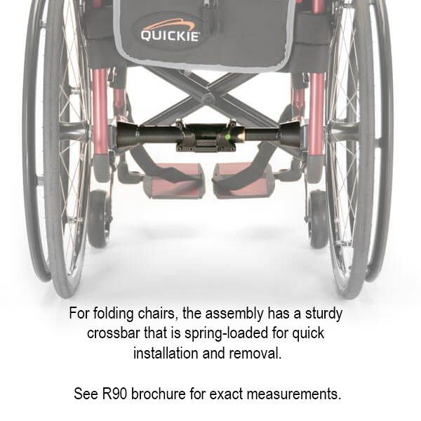 Empulse R90 Power Assist Device – Lightweight Wheelchair Boost