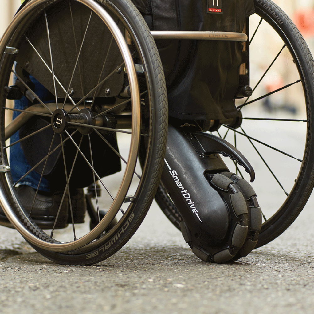 SmartDrive MX2+ Power Assist – Reduce Pushes, Boost Mobility