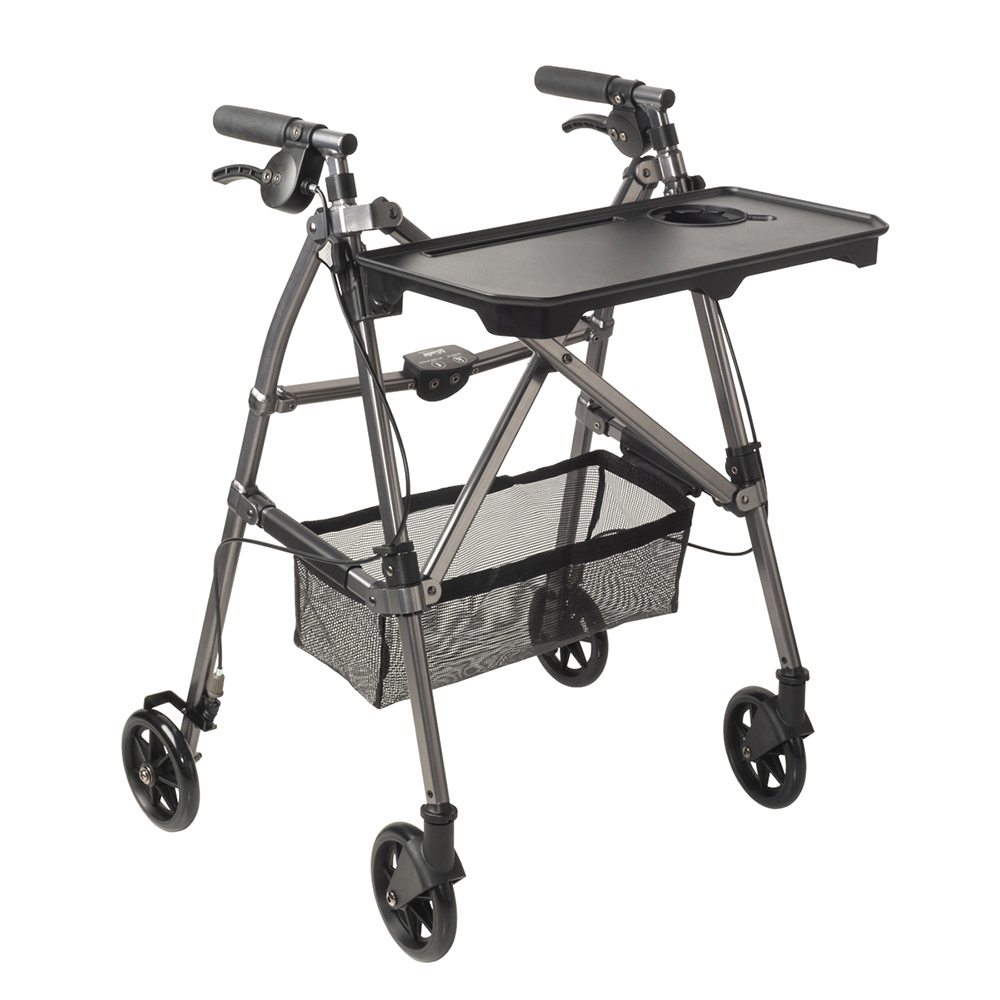 Wonder Indoor Rollator with Tray – Compact Indoor Mobility Aid