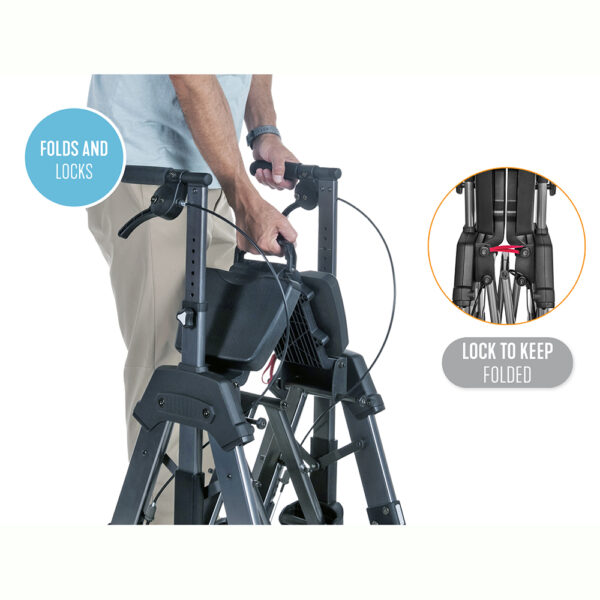 Wonder Rollator HD – Heavy-Duty Rollator with High Capacity